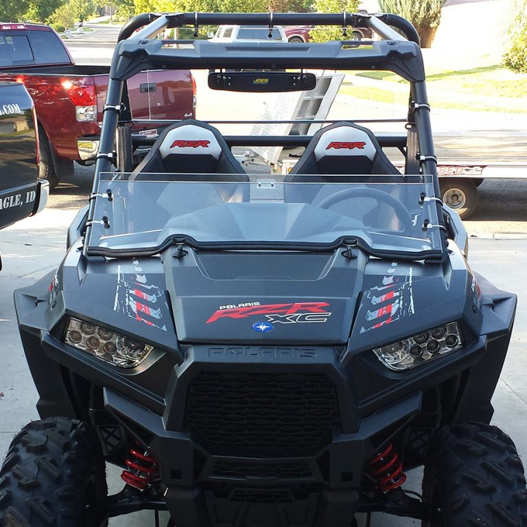 Polaris, Kawasaki, Can-Am Windshields, Roofs, Windows & More